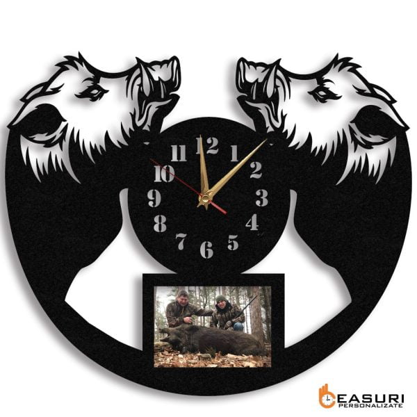 Ceas Personalizat Mistreti cu Poza Pentru Vanator 01 - Ceasuri ...