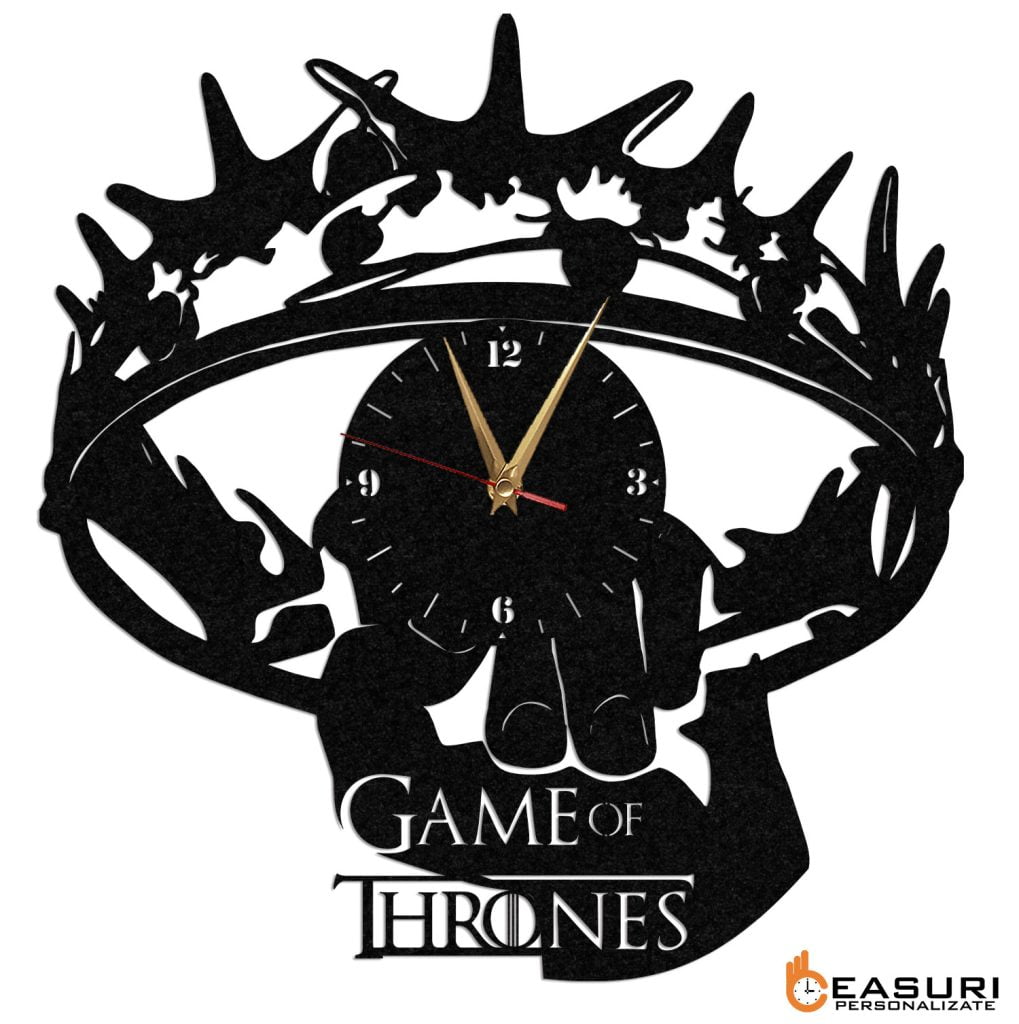 Ceas de perete Game of Thrones 01 - Ceasuri Personalizate